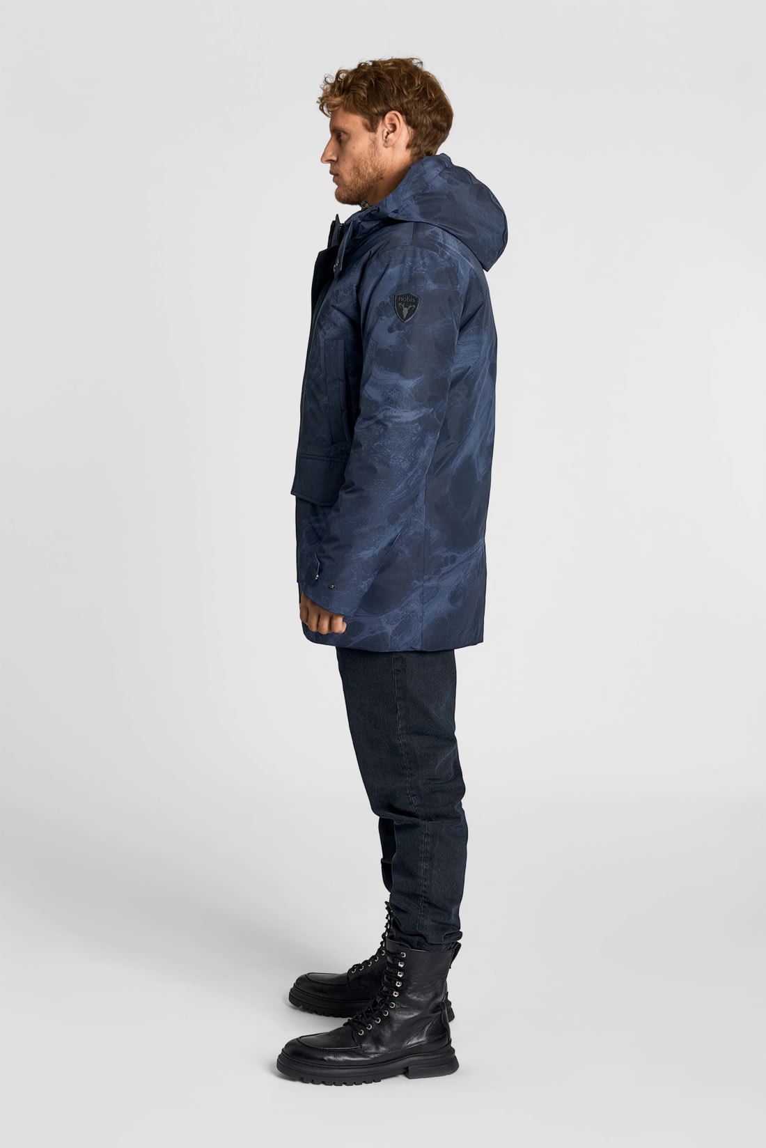 Nobis Kason Jacket - Men's KASON_Navy Texture Print_XL with Free S&H ...