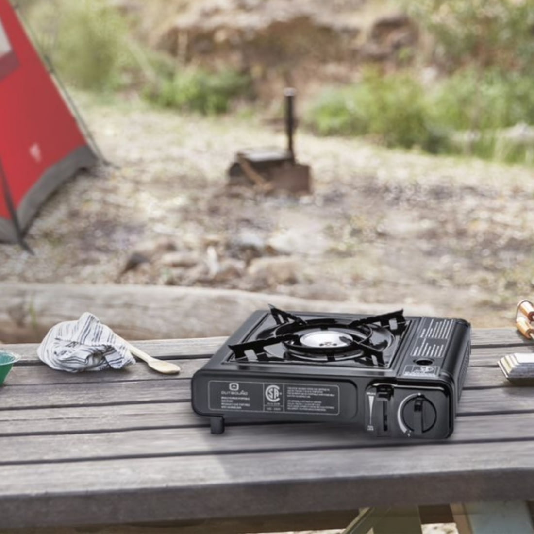 Outbound Butane Stove with Case — CampSaver