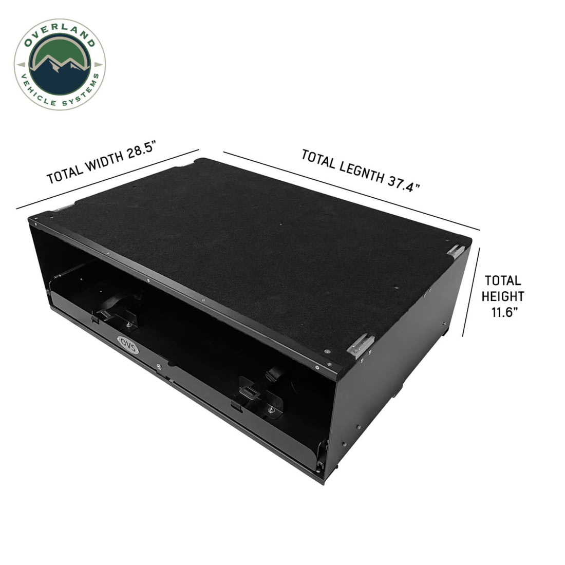 Overland Vehicle Systems CP Duty Glamping Large Cargo Drawer w/ Slide ...