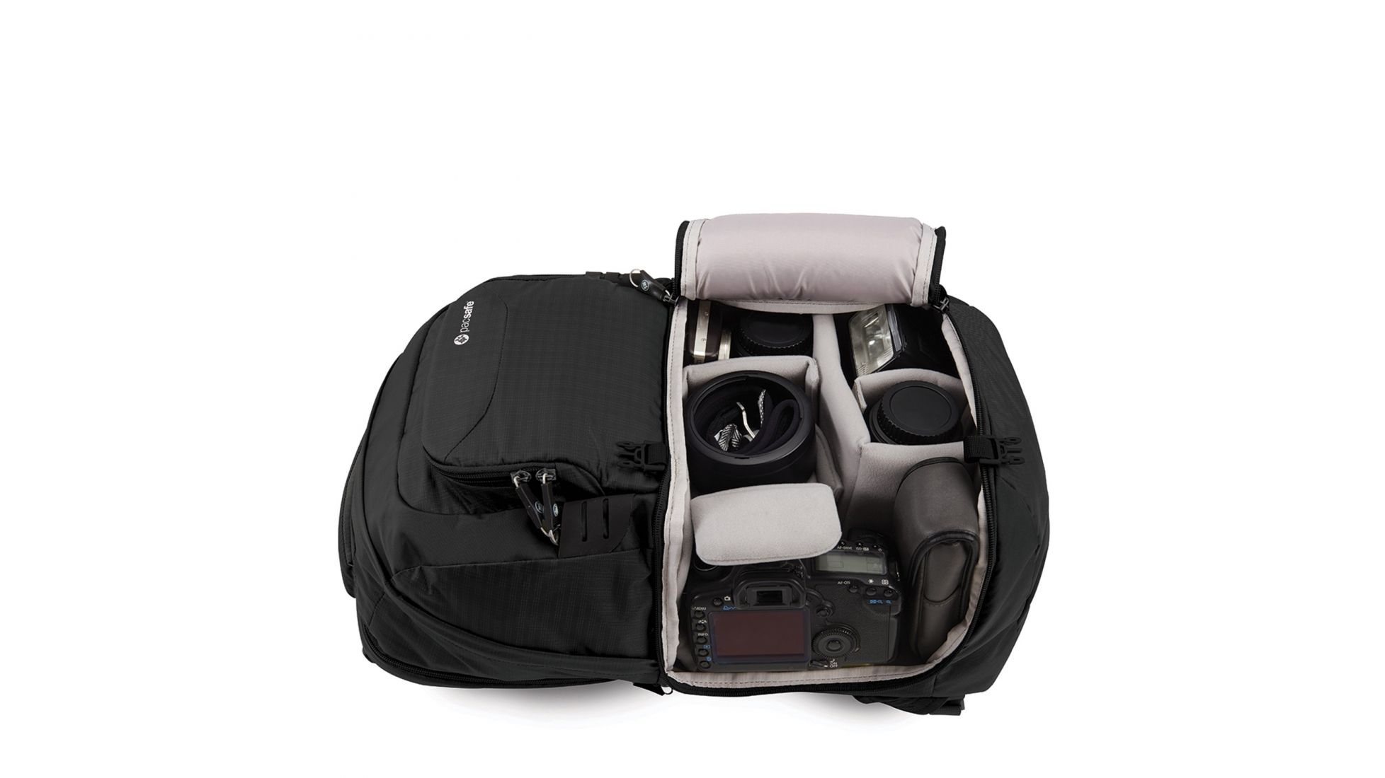 Pacsafe Camsafe V25 Anti-Theft Camera Backpack — CampSaver