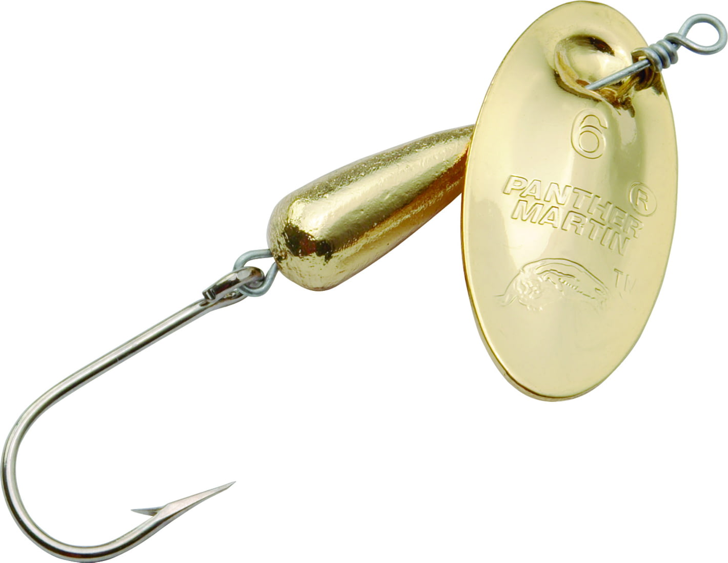 Panther Martin Sure Shot All Gold Single Hook Spinner — CampSaver