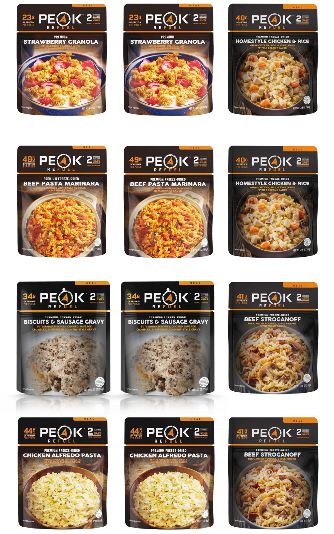 Peak Refuel Base Camp 3.0 Premium Freeze-Dried Meals Bucket — CampSaver