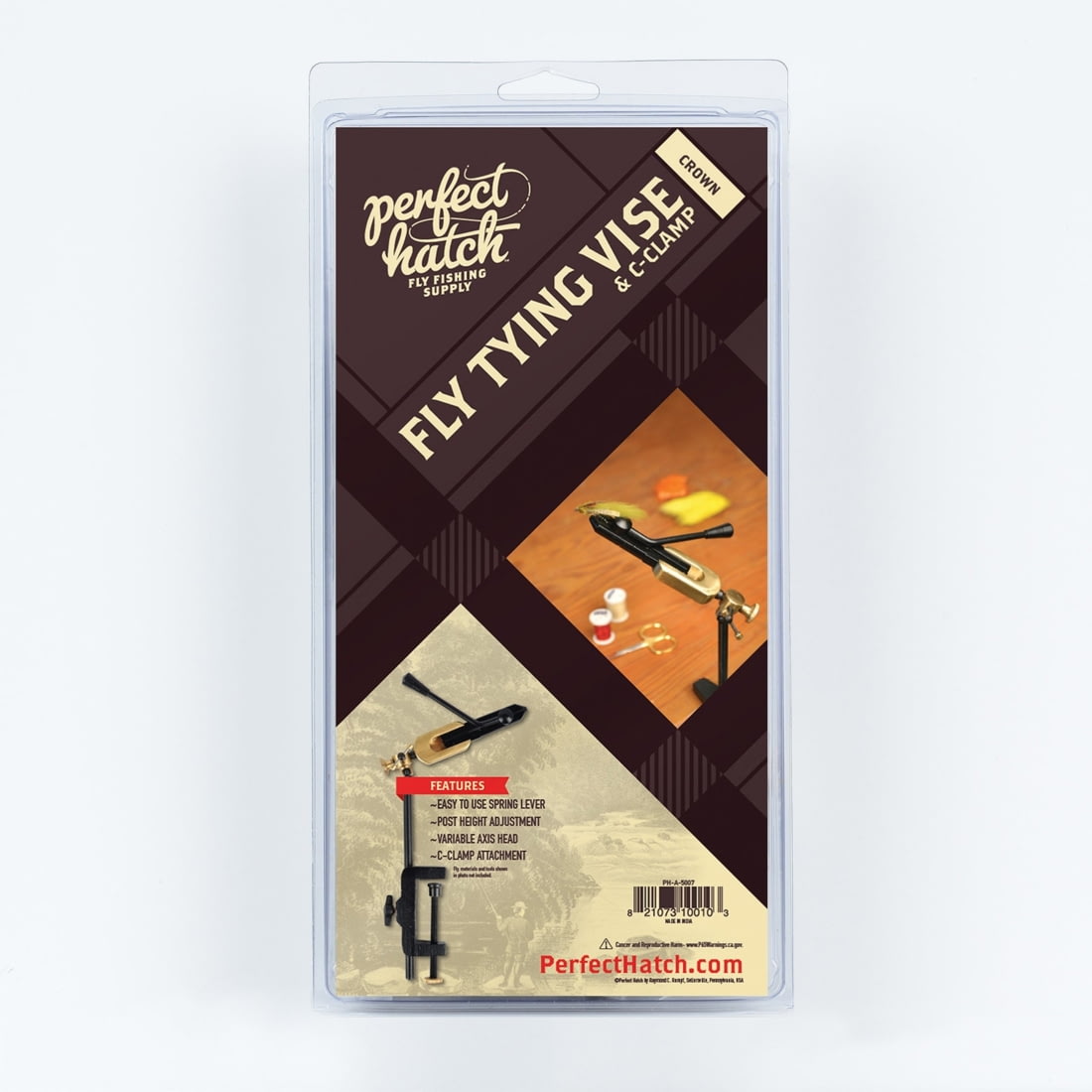 Perfect Hatch Crown Vise C Clamp — CampSaver