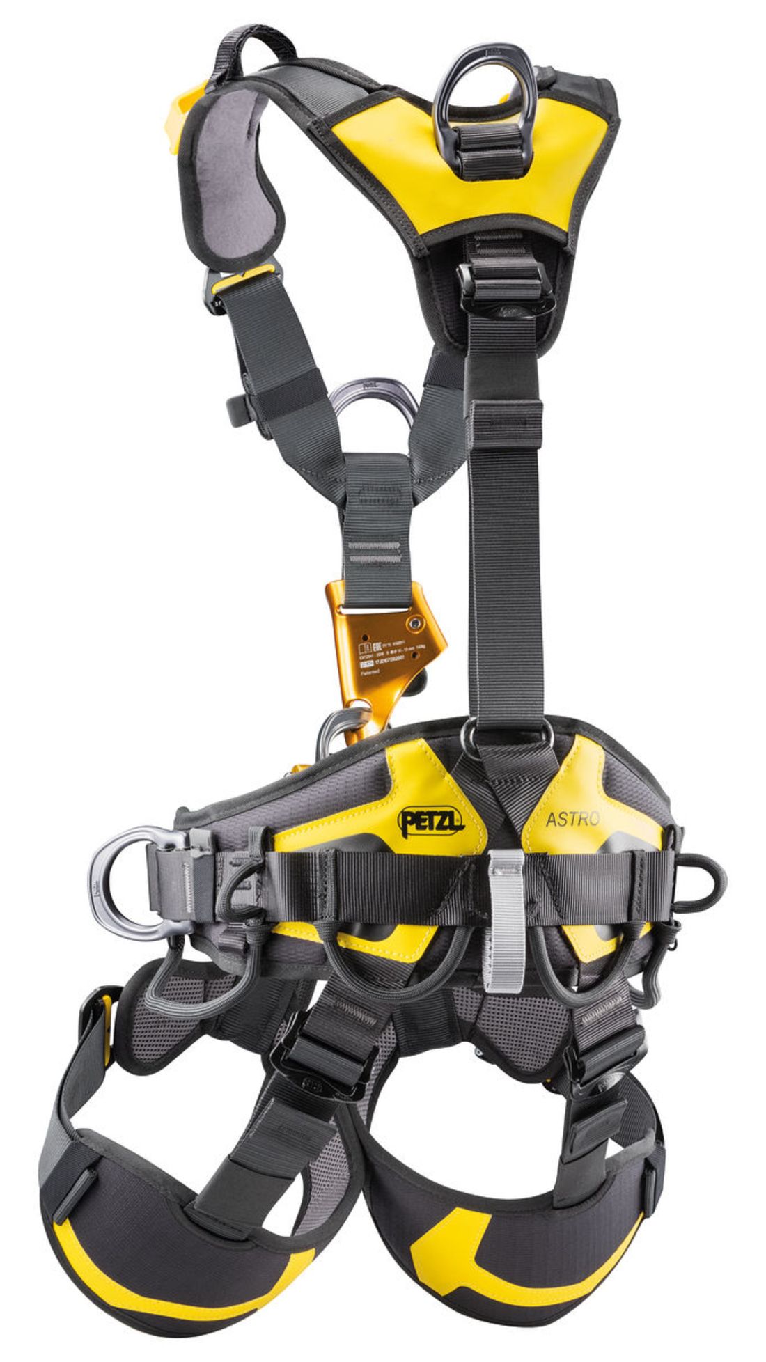 Petzl Astro Bod Fast Black W/ Integrated Croll L Ansi , Csa & Nfpa ...