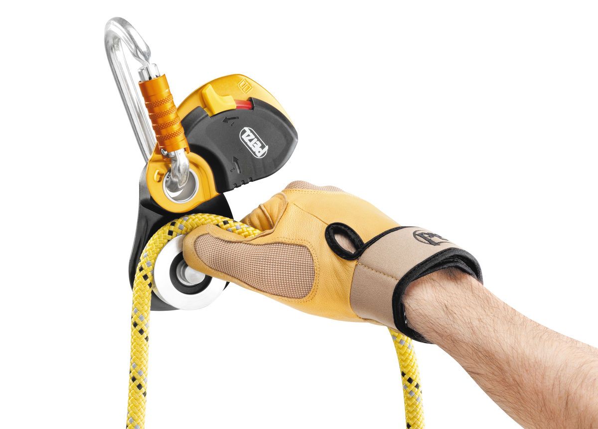 Petzl PRO High-efficiency Loss-proof Pulley — CampSaver