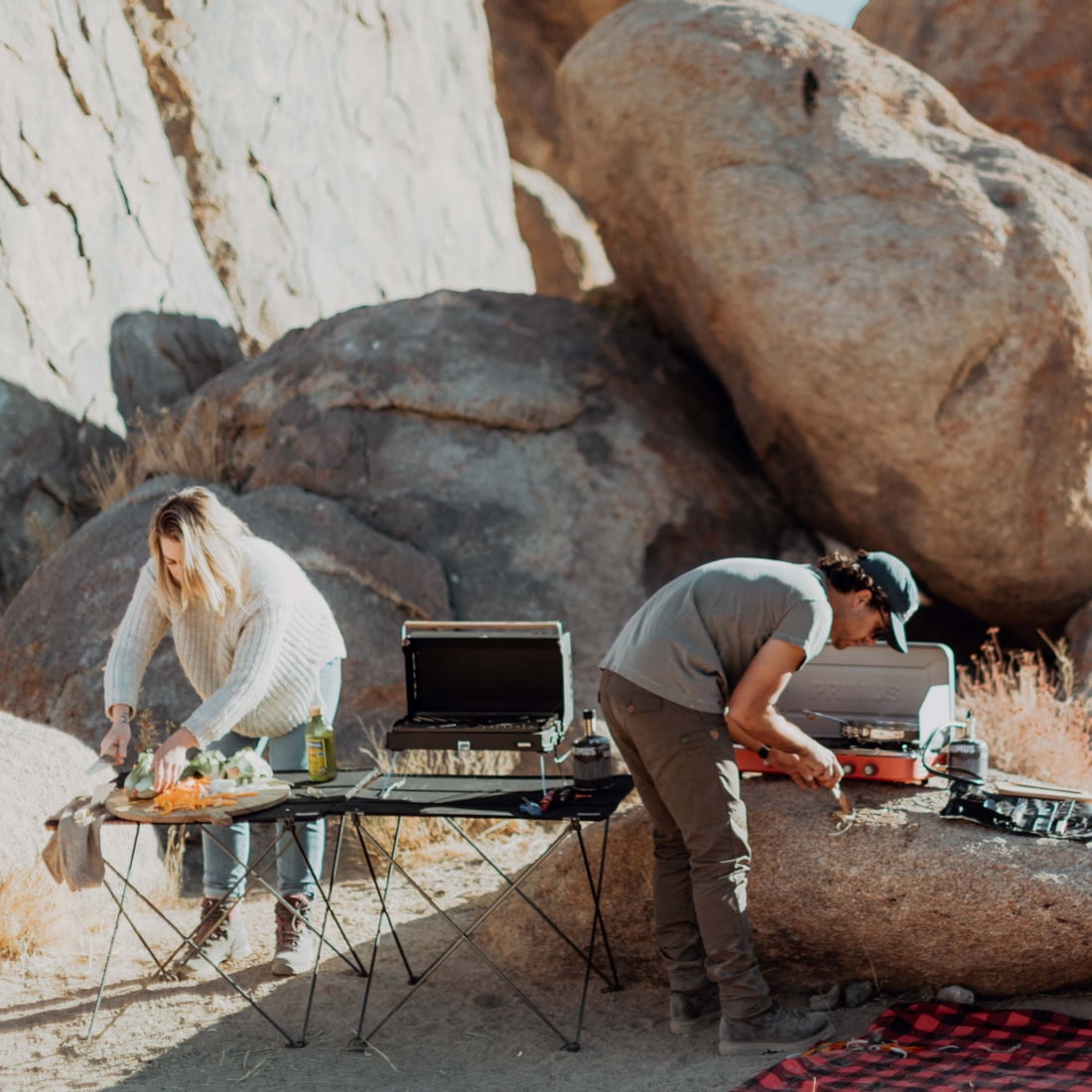 Primus Profile Dual Propane Camping Stove & Grill — CampSaver