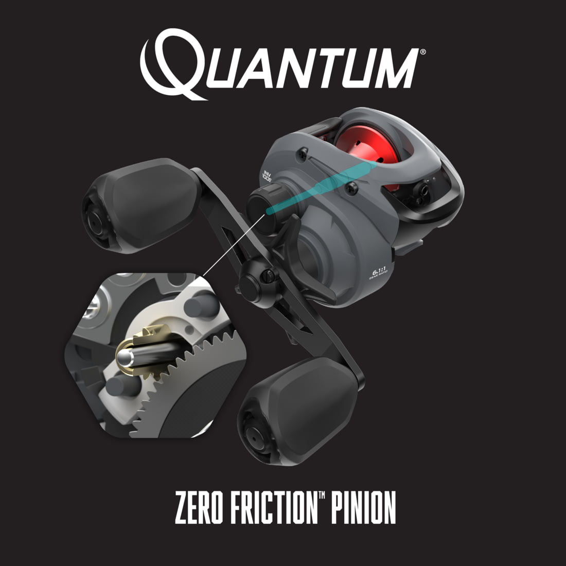 Quantum Invade Baitcast Reel — CampSaver