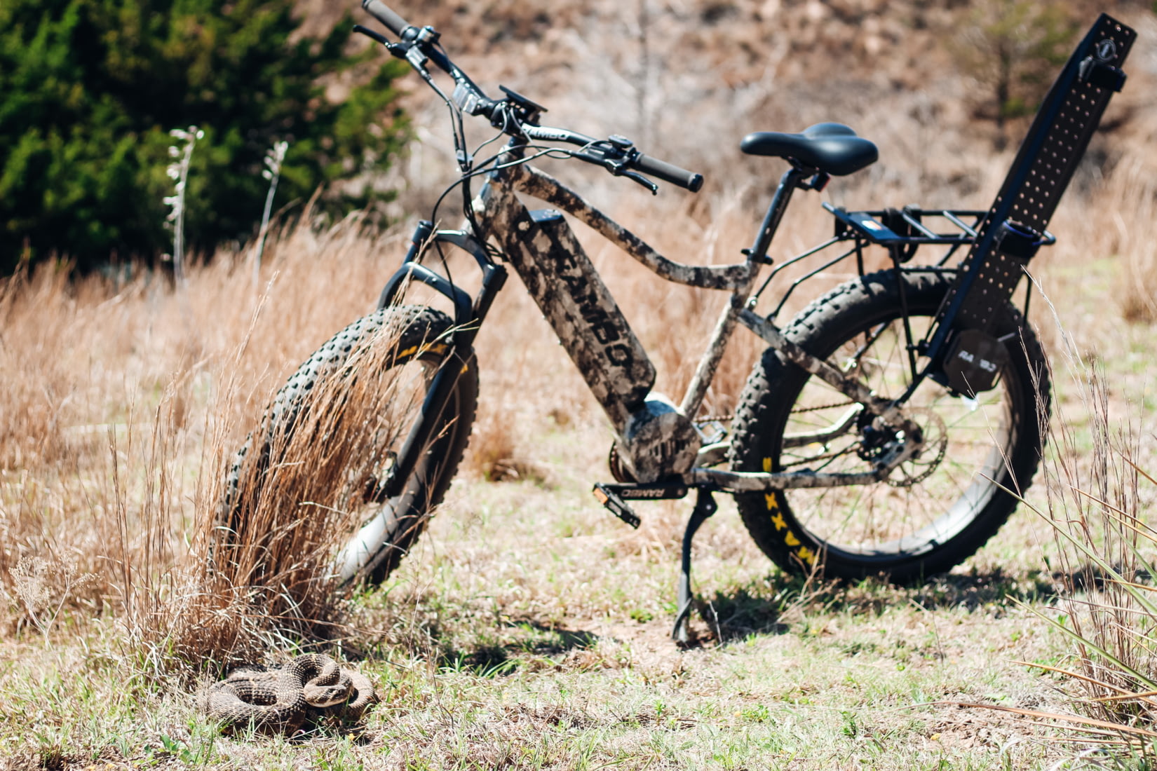 Rambo Bikes Gun/Bow Holder — CampSaver