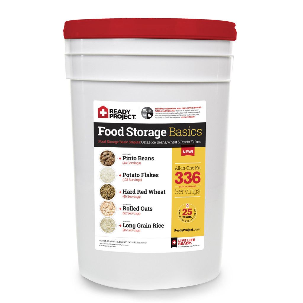 ReadyProject Food Storage Basics Kit — CampSaver