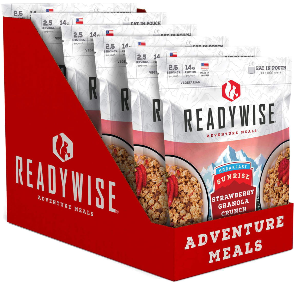ReadyWise Sunrise Strawberry Granola Crunch — CampSaver
