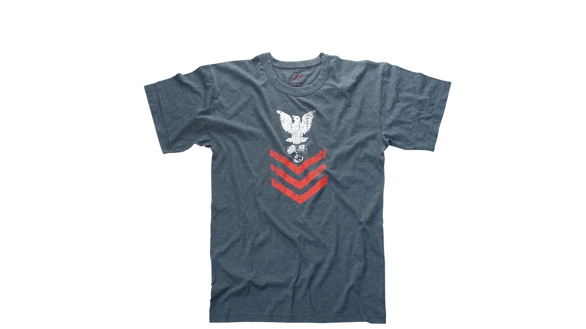 Rothco Vintage ''Naval Rank Insignia'' T-Shirt — CampSaver