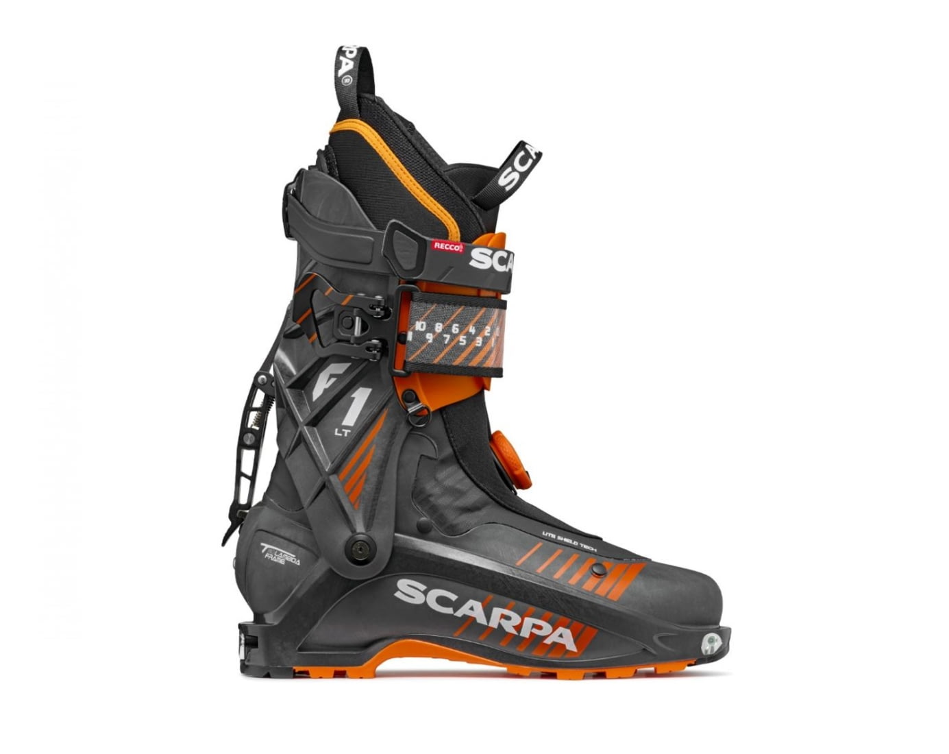 Scarpa Scarpa F1 LT Alpine Touring Boot 12172/500.1-CbnOrg-29.0 with ...