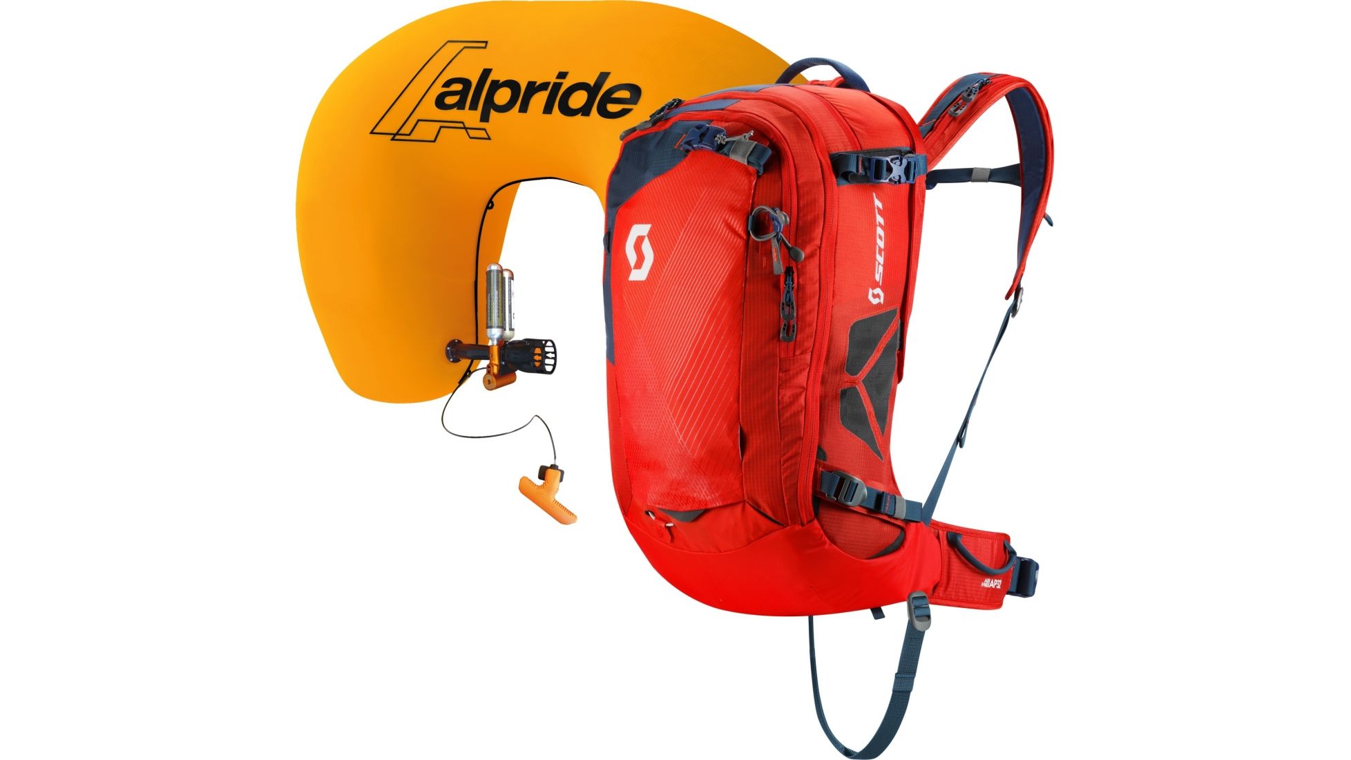 SCOTT Air Free AP 32 Kit Pack-Burnt Orange/Eclipse Blue-32L — CampSaver