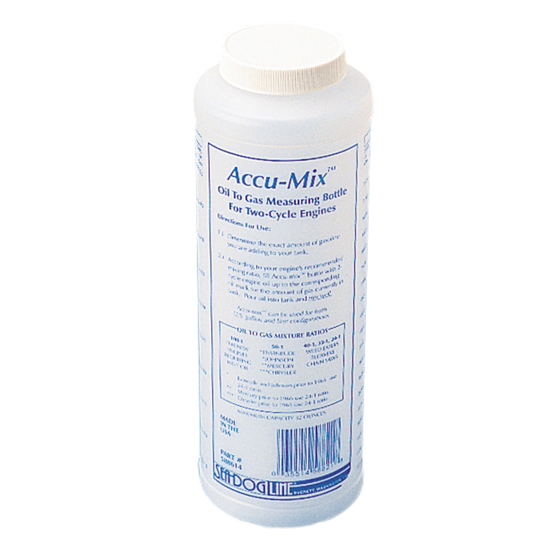 Sea-Dog Sea Dog Accu Mix Oil To Gas Measuring Bottle 588614 — CampSaver
