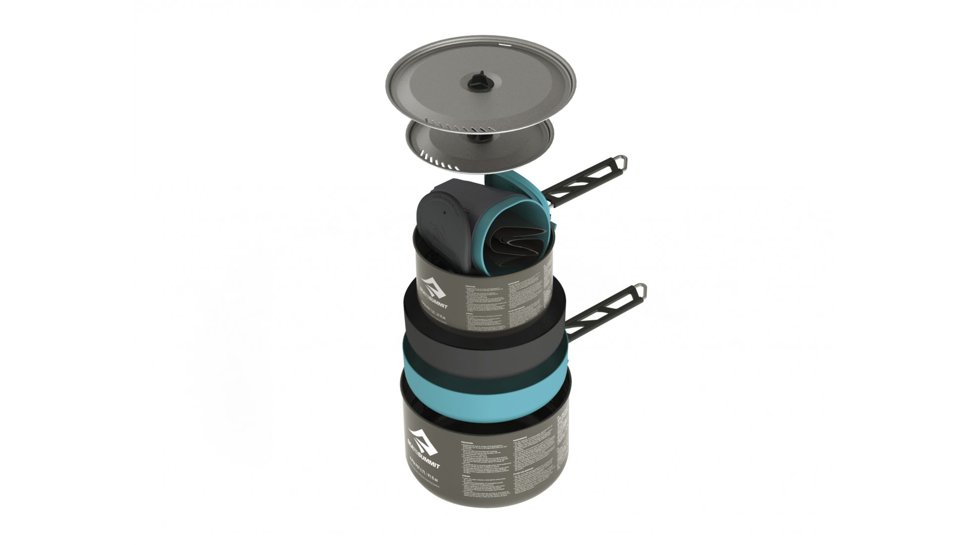 Sea to Summit Alpha 2 Pot Cook Set 2.2 — CampSaver