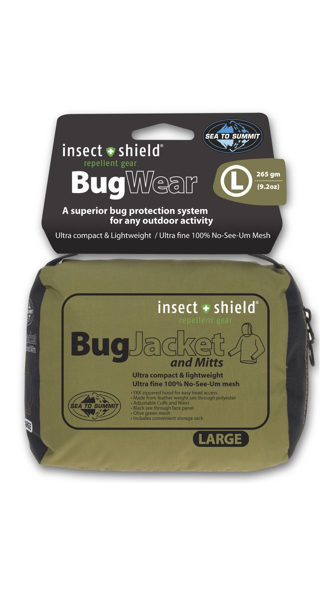 Sea to Summit Bug Jacket and Mitts, Insect Shield — CampSaver