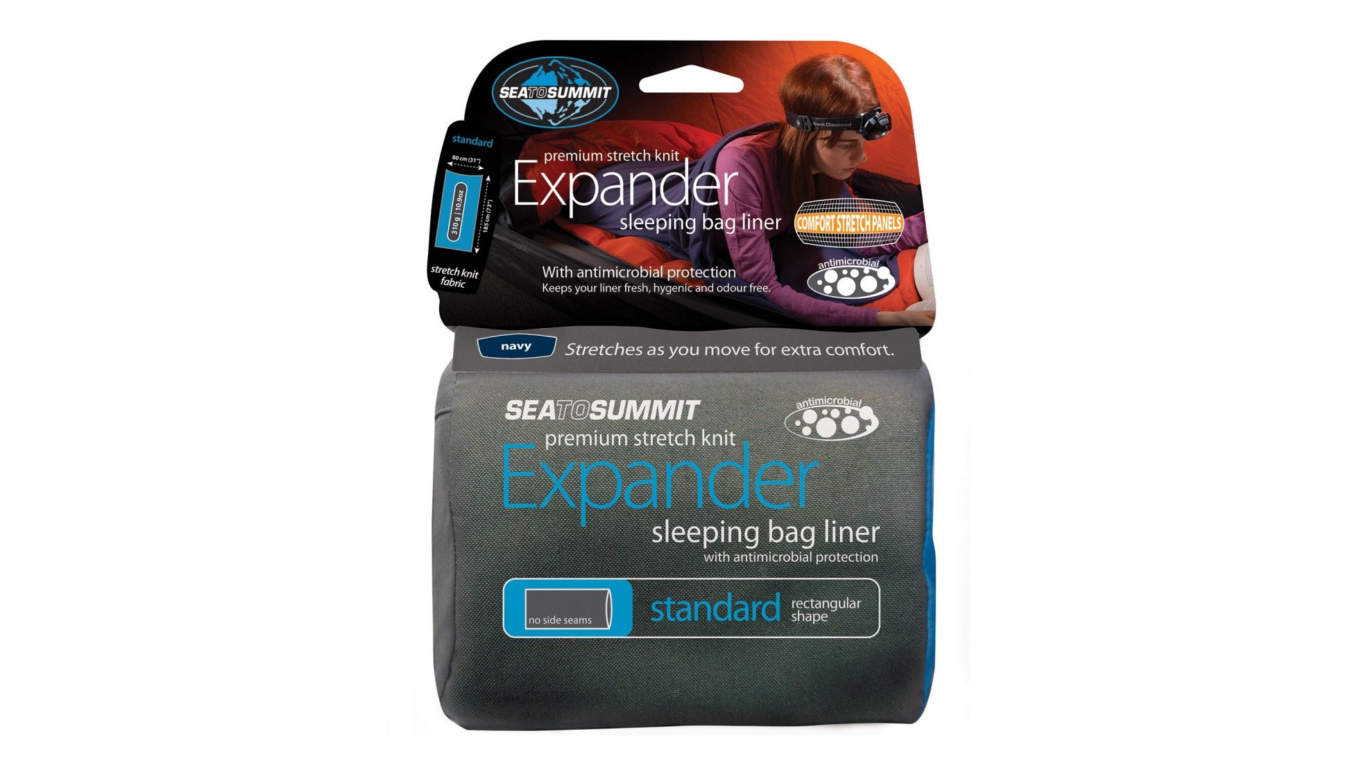 Sea to Summit Expander Premium Sleeping Bag Liner — CampSaver