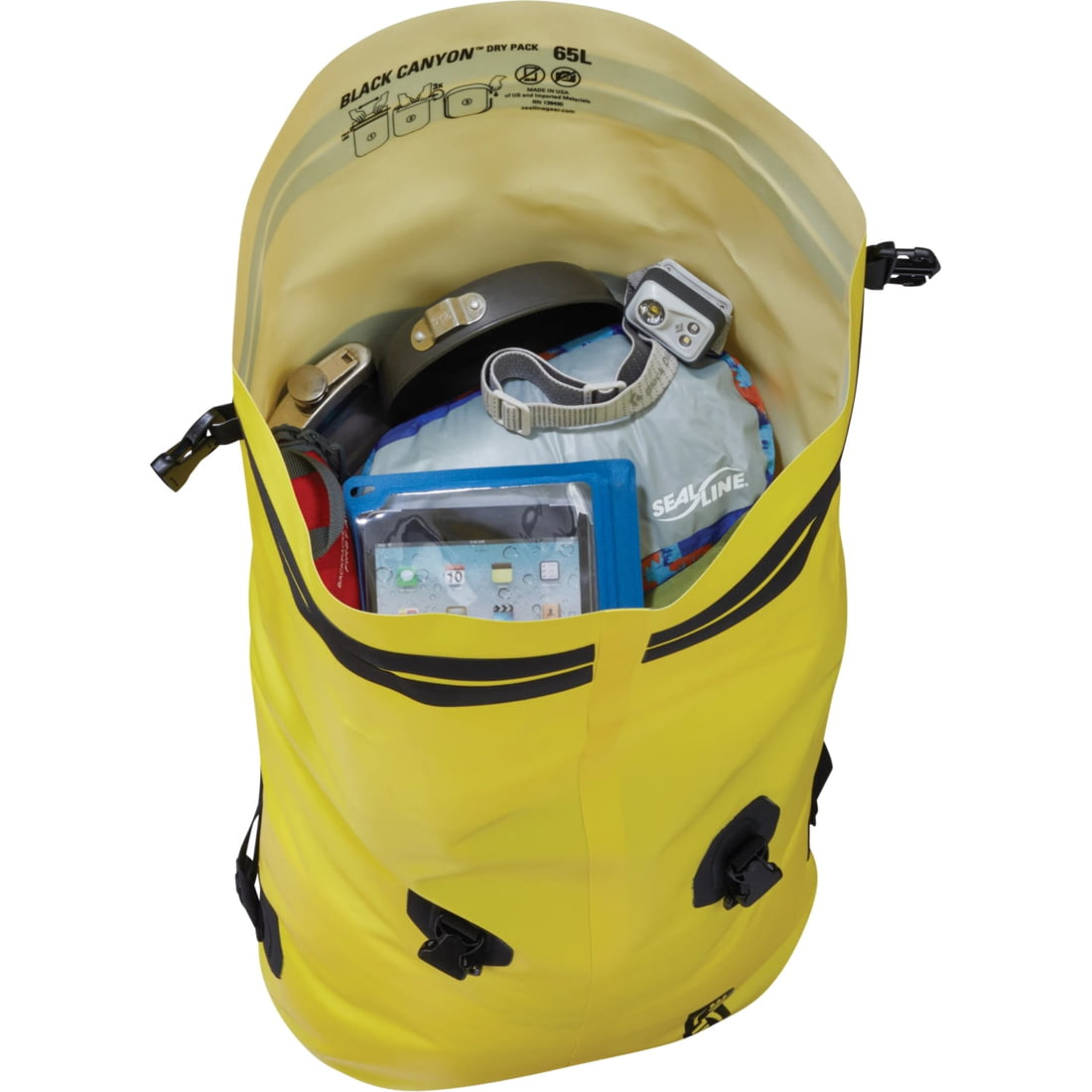 SealLine 115L Black Canyon Dry Pack with Free S&H — CampSaver
