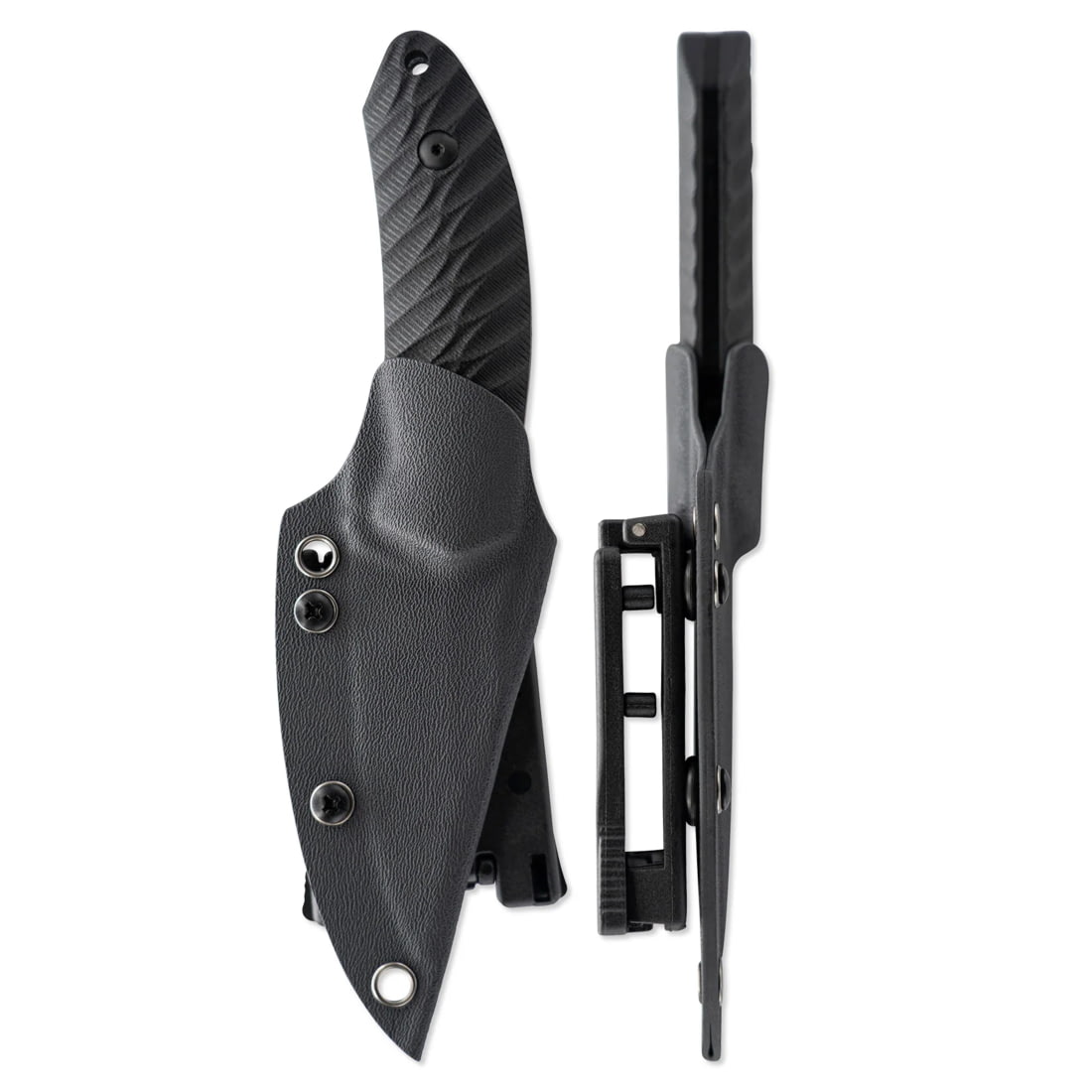 Skallywag Tactical Crows Nest 3.5in Fixed Blade Knife Crows Nest-Black ...