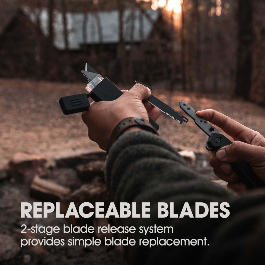 True Replaceable Blades Fast Flip Knife — CampSaver