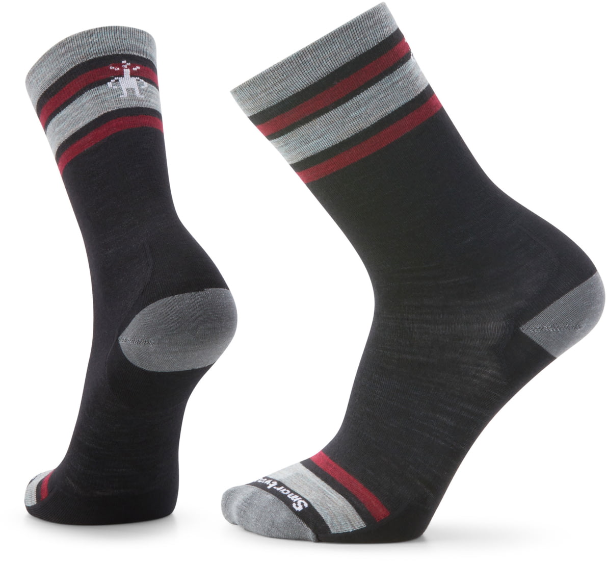 Smartwool Everyday Top Split Stripe Crew Socks - Men's — CampSaver