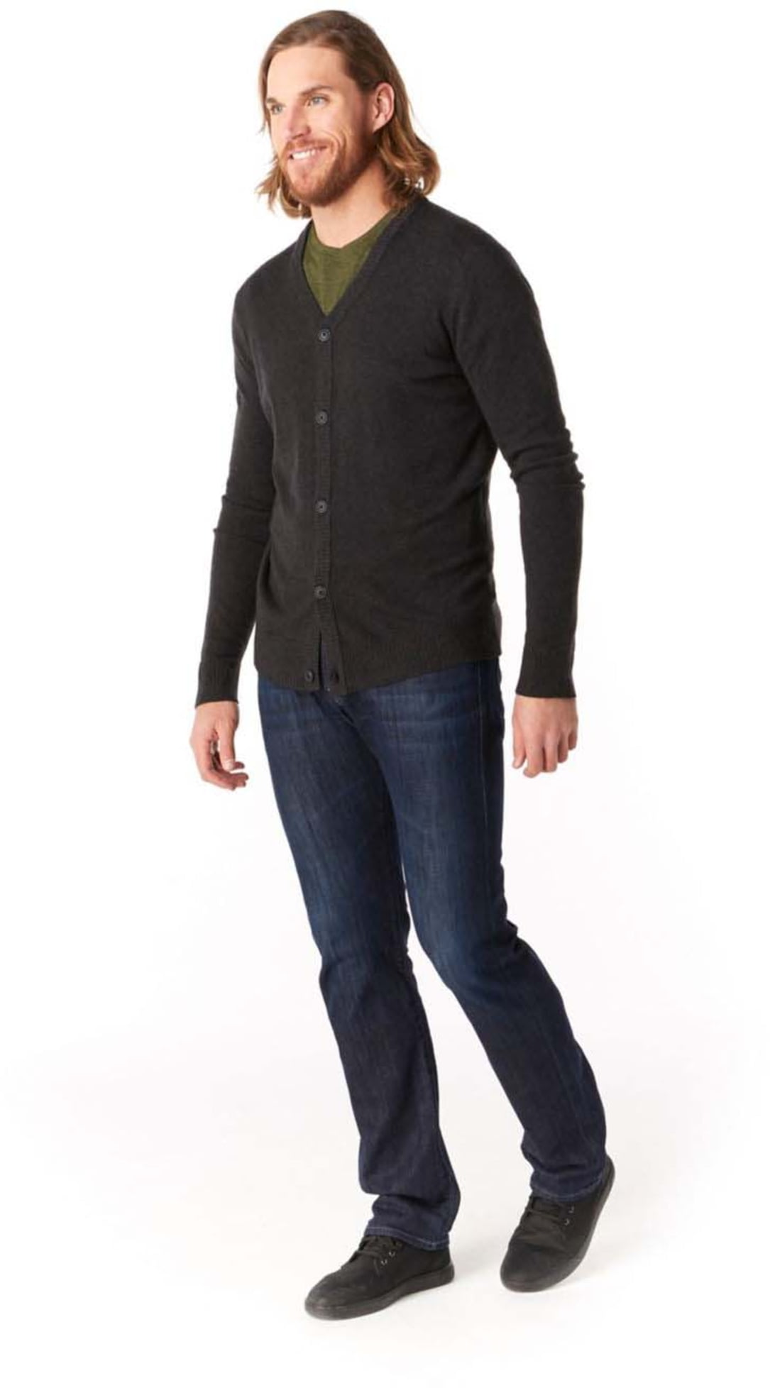 Smartwool Sparwood Cardigan Sweater - Men's — CampSaver