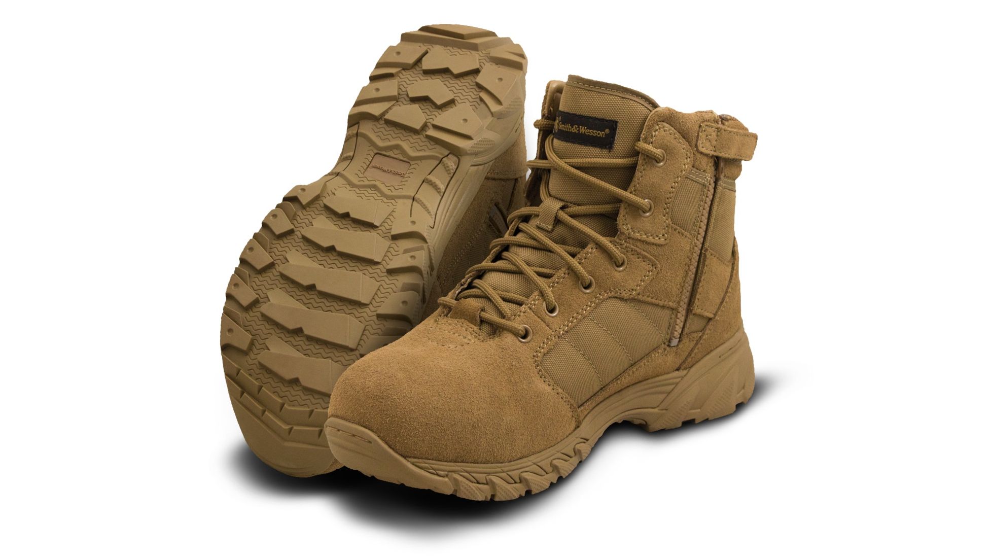 Smith & Wesson Breach 2.0 6in Side Zip Tactical Boots - Men's — CampSaver