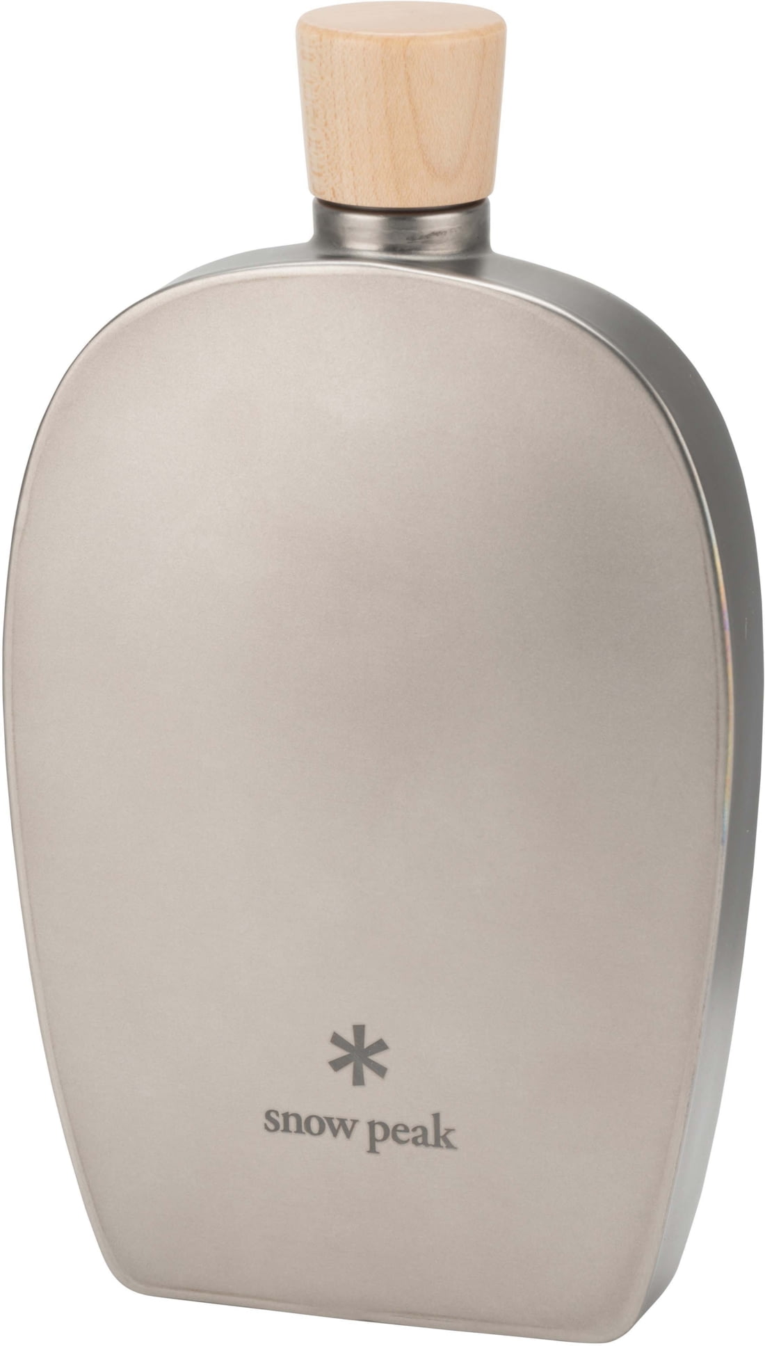 Snow Peak Round Titanium Flask, 150ml — CampSaver
