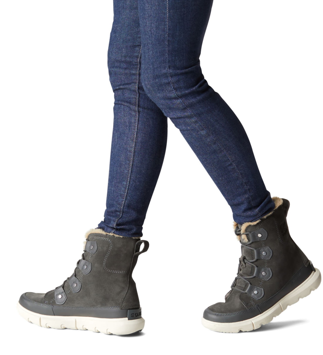 Sorel Explorer II Joan Faux Fur Waterproof Winter Boot - Women's ...
