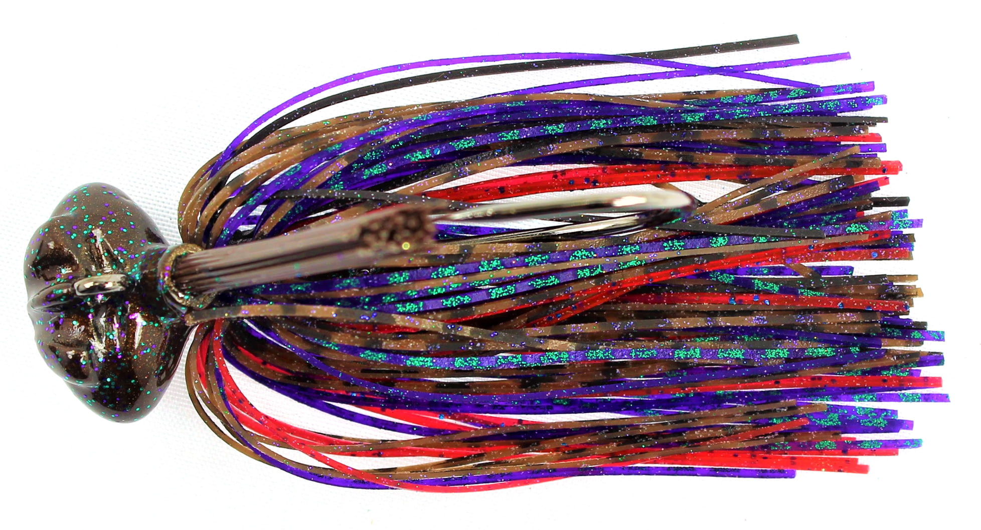 Stanley Jigs 3/4 oz. Stanley's Stand-Up Football Jig Plum Tasty, Hand ...