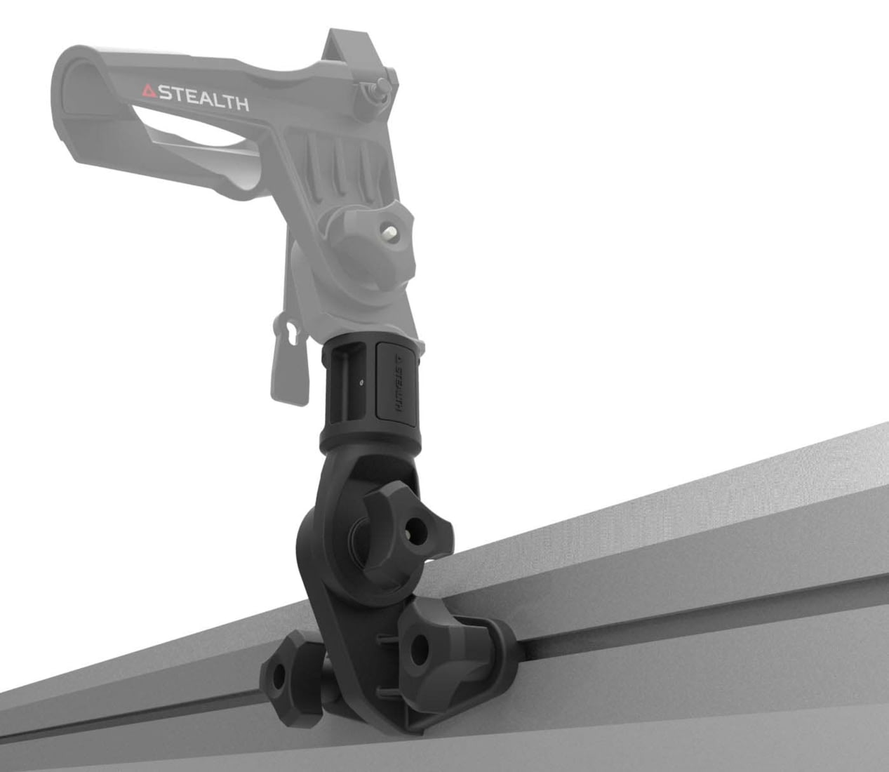 Stealth Rod Holders Gunwale Track Mount Kit — CampSaver