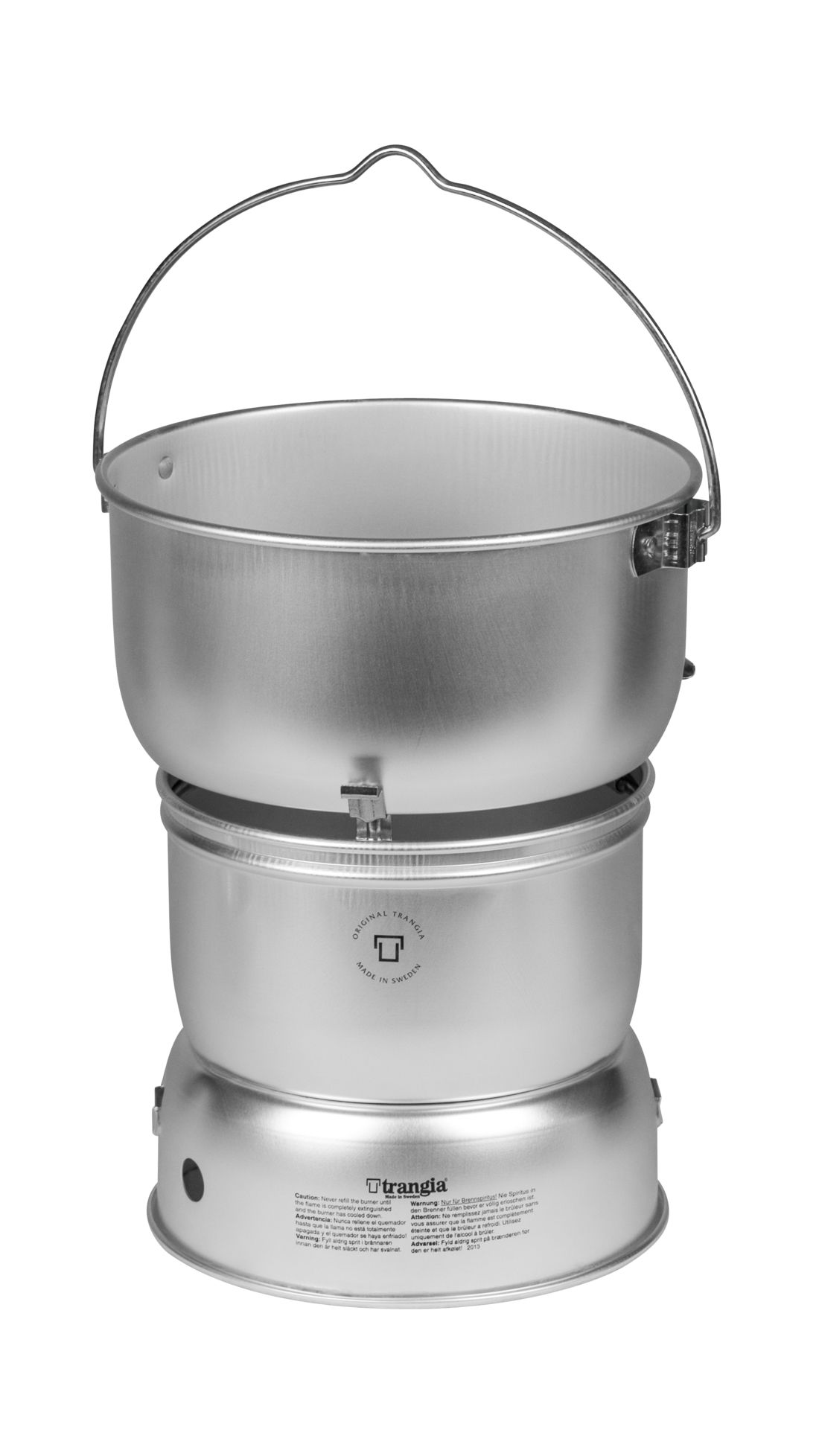 Trangia Alum Cook Pot W/ Lid — CampSaver