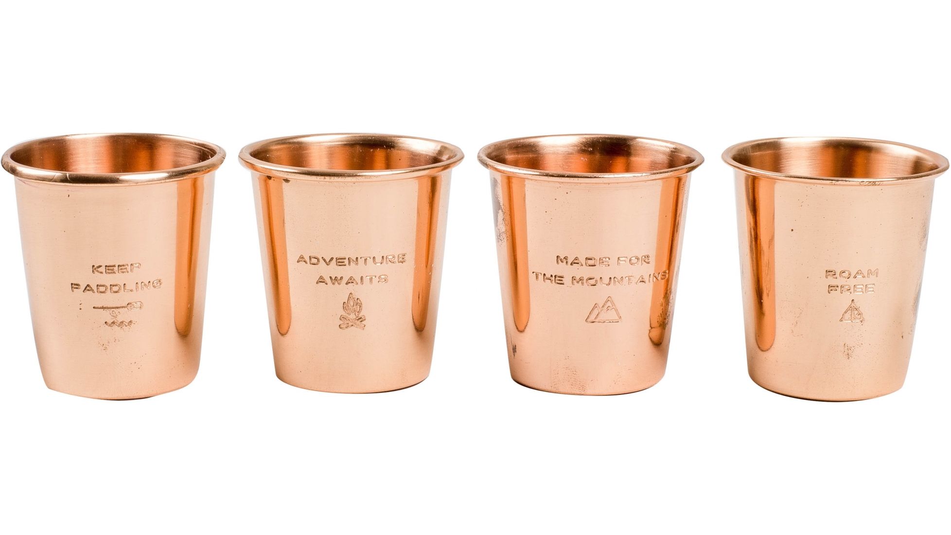 United By Blue Copper Shot Glass Set — CampSaver