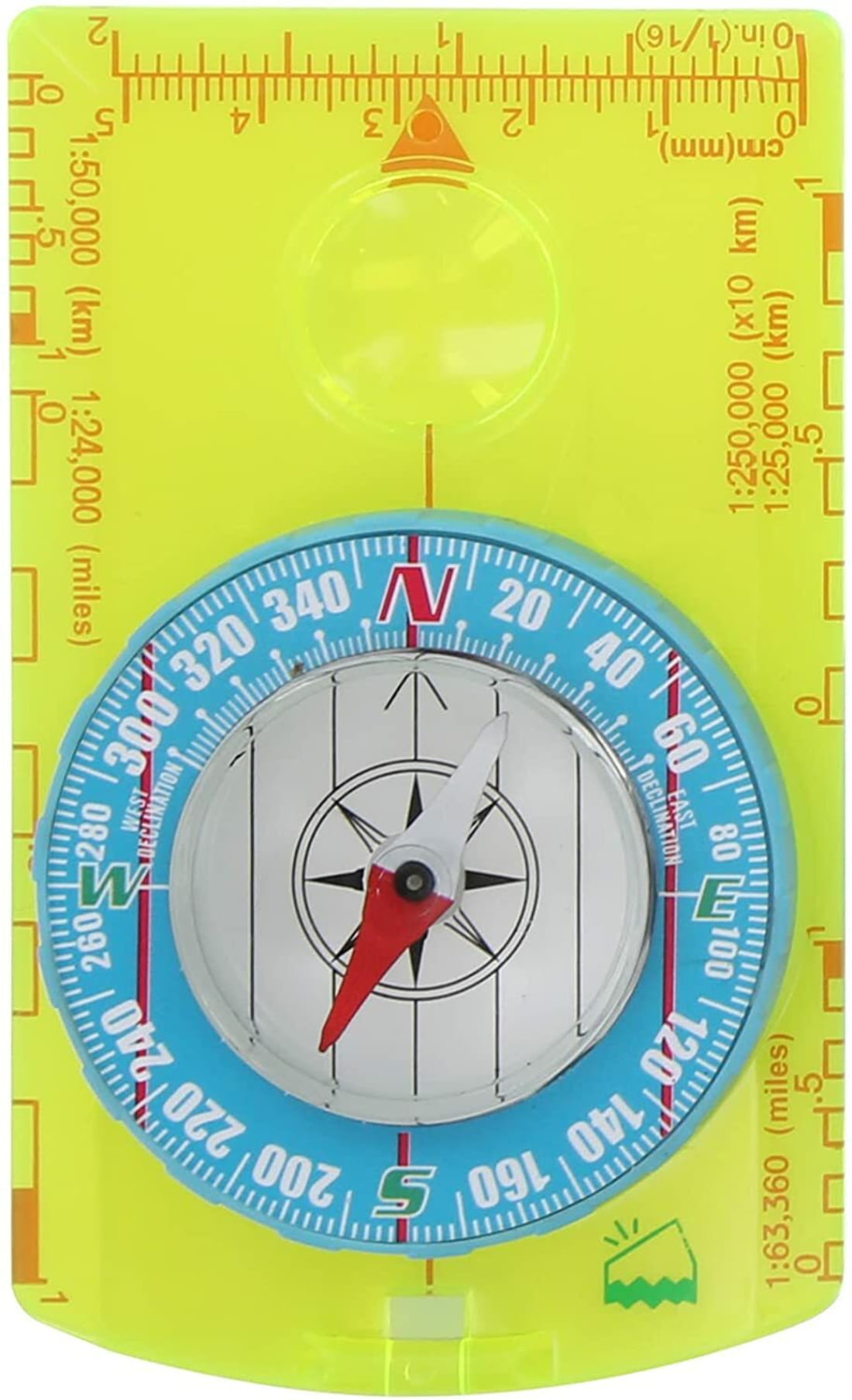 UST HI - VIS Deluxe Map Compass 1156796 , 16% Off — CampSaver