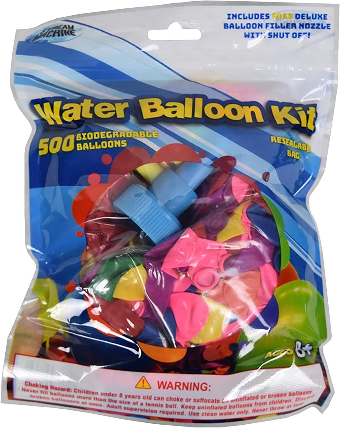 Water Sports Balloon Refill Kit With 500 Biodegradable Balloons 80086-2 ...