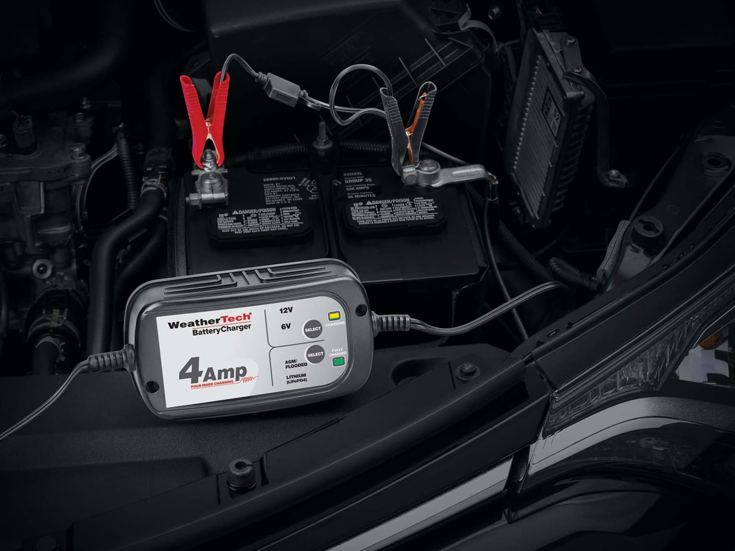WeatherTech Battery Charger 8BCHR4 with Free S&H — CampSaver