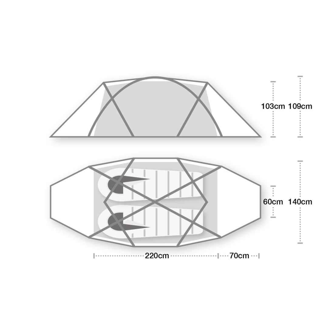 WildCountry Trisar 2 2D V2 Tent — CampSaver