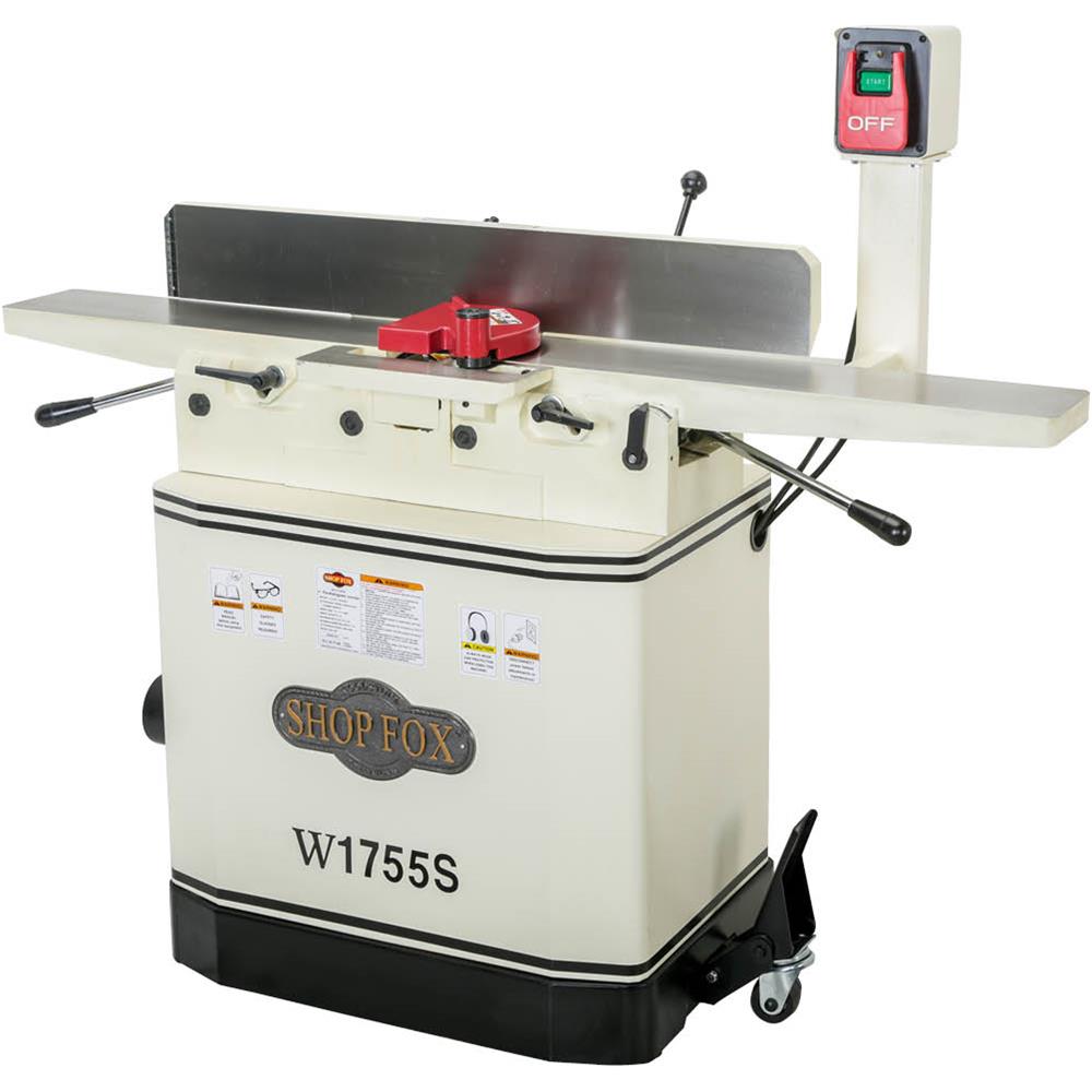 Shop Fox 6in Jointer with Spiral Cutterhead — CampSaver